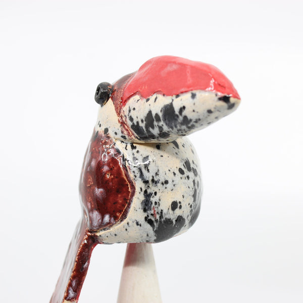 Ceramic Toucan on a stick – artisan