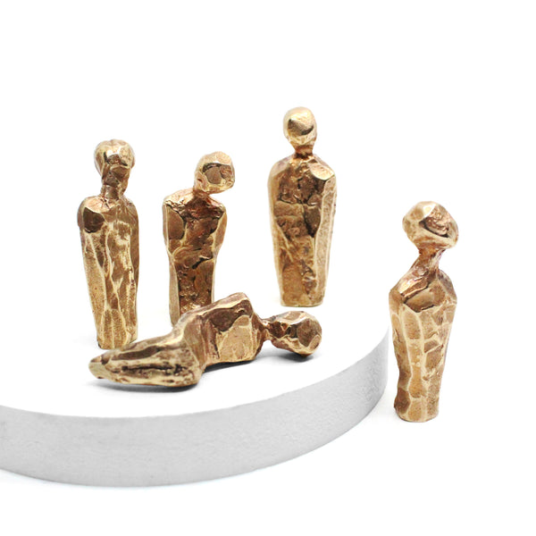 Cast Bronze Sculptural Figure - Laying Figure – artisan